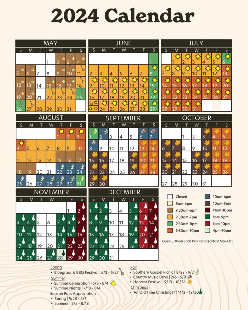 2024 Silver Dollar Festival Lineup - Branson Ticket & Travel