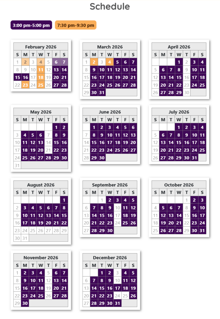 Show Schedules - Branson Ticket & Travel